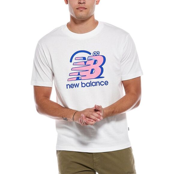 New Balance | Shirts | New Balance Mens Graphic Tshirt White | Poshmark